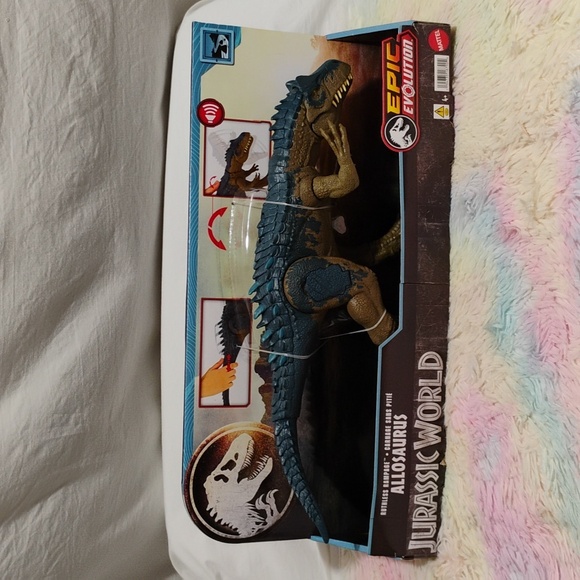 Mattel | Toys | New Ruthless Rampage Jurassic World Allosaurus Epic ...